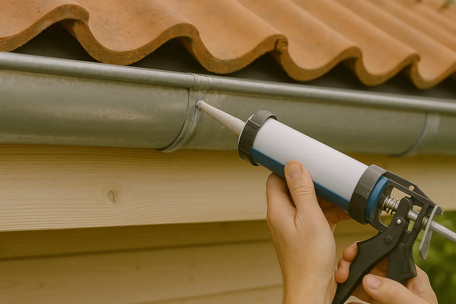 Tætning af zink tagrende - Komplet Gør-Det-Selv Guide - (DIY i 2025)